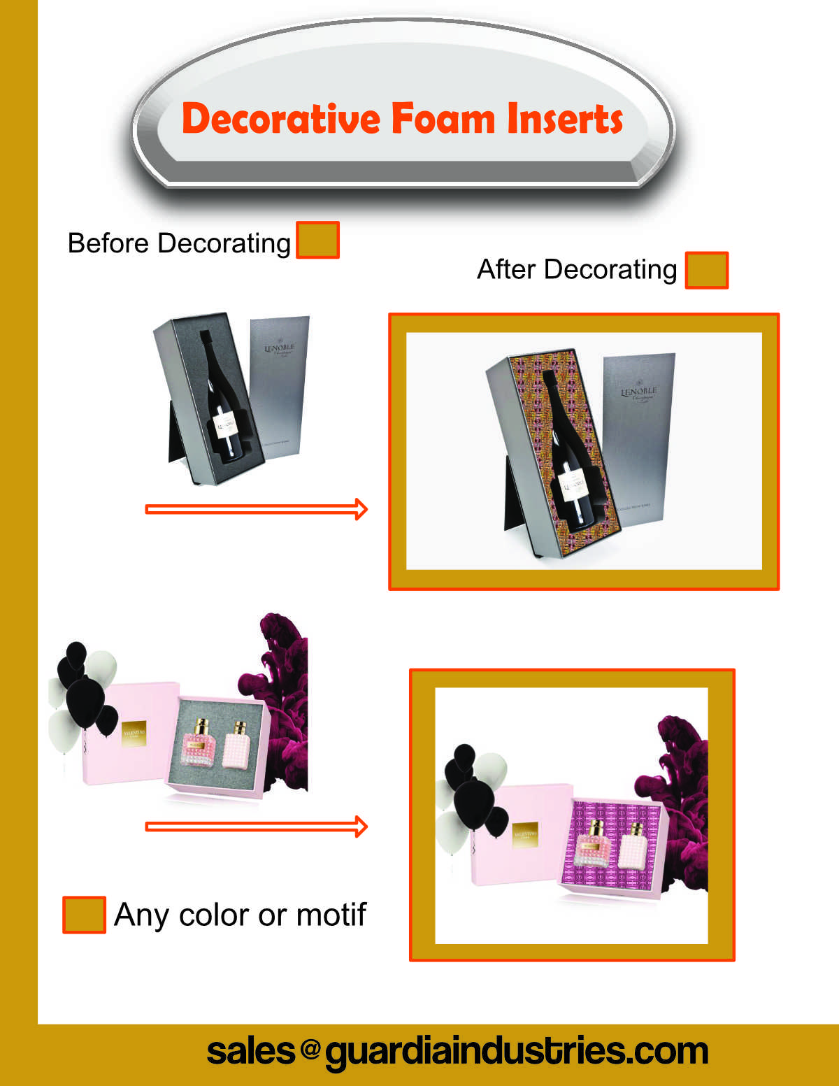 Foam Inserts & End Caps – Guardia Industries